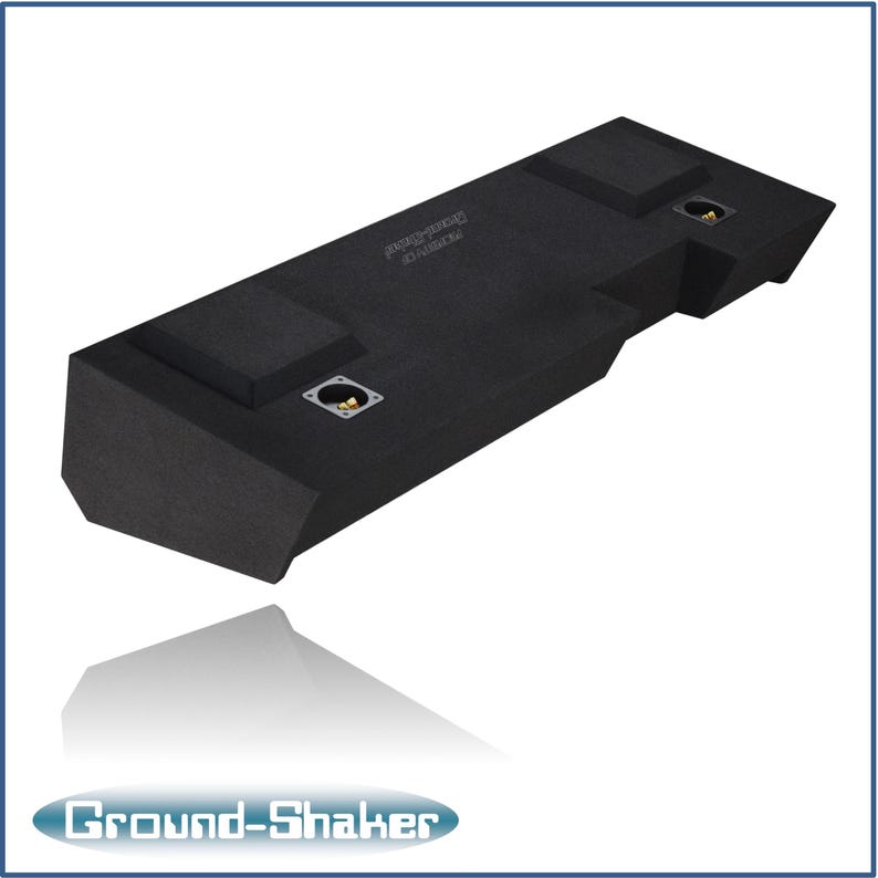 2019-2024 GMC Sierra Crew Cab Truck Sub Box 8" Dual Sealed Solo Baric ...