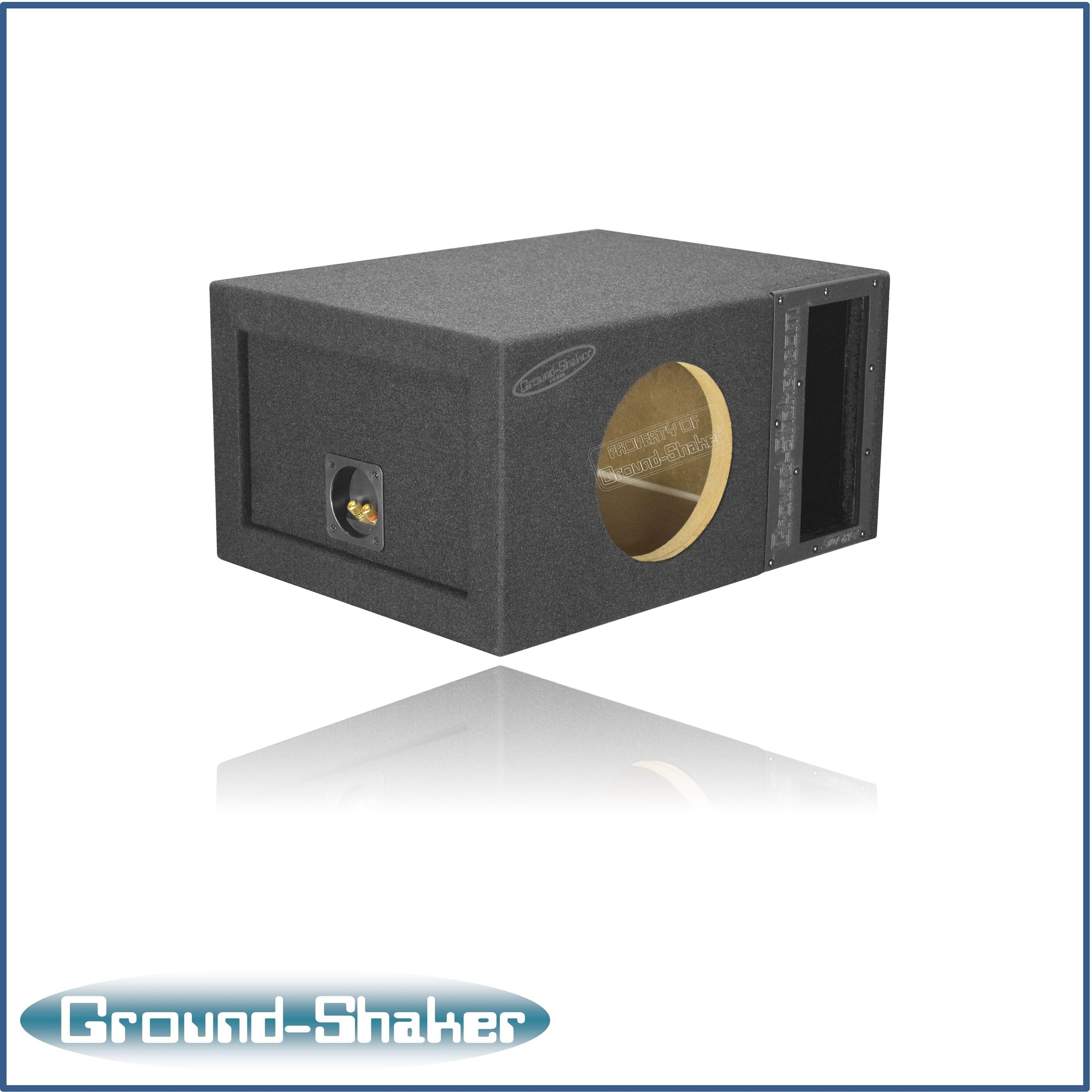 Single 8 Competition Ported Sub Box Single 8 Subwoofer Enclosure ...