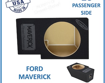 Ford Maverick 2022 2024 8 Single Solo Baric Sub Box PASSENGER SIDE ...