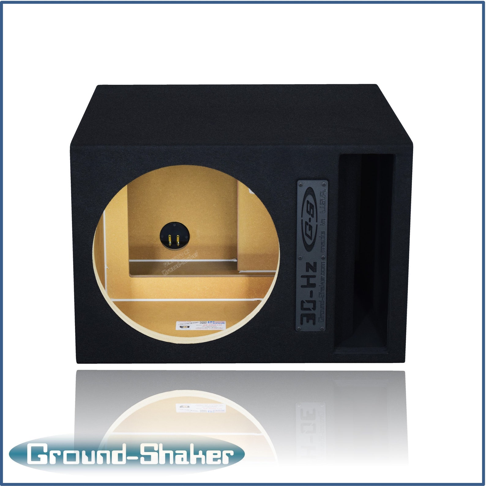 Single 15" Competition Ported Sub Box Single 15" Subwoofer Enclosure ...