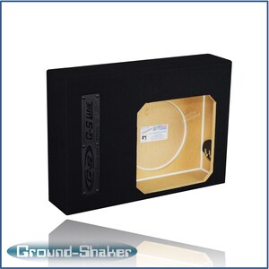 12" Single Ported Sub Box Slim L7T Subwoofer Enclosure Ground Shaker ...