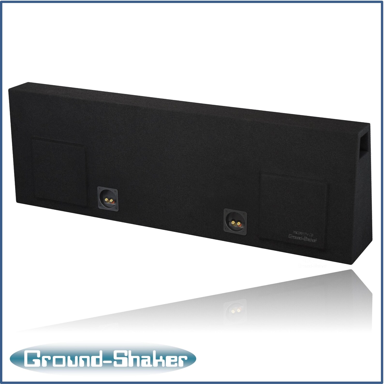 Single Cab/ Regular Cab 12" Dual Truck Ported Sub Box Vented Subwoofer ...