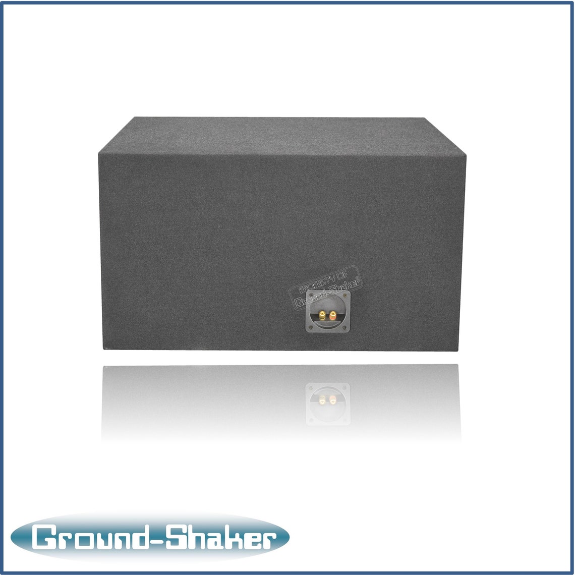 Single 12 Competition Ported Sub Box Single 8 Subwoofer Enclosure ...