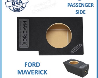 Ford Maverick 2022 - 2024 10" Sub Box Sealed DRIVER SIDE Subwoofer ...