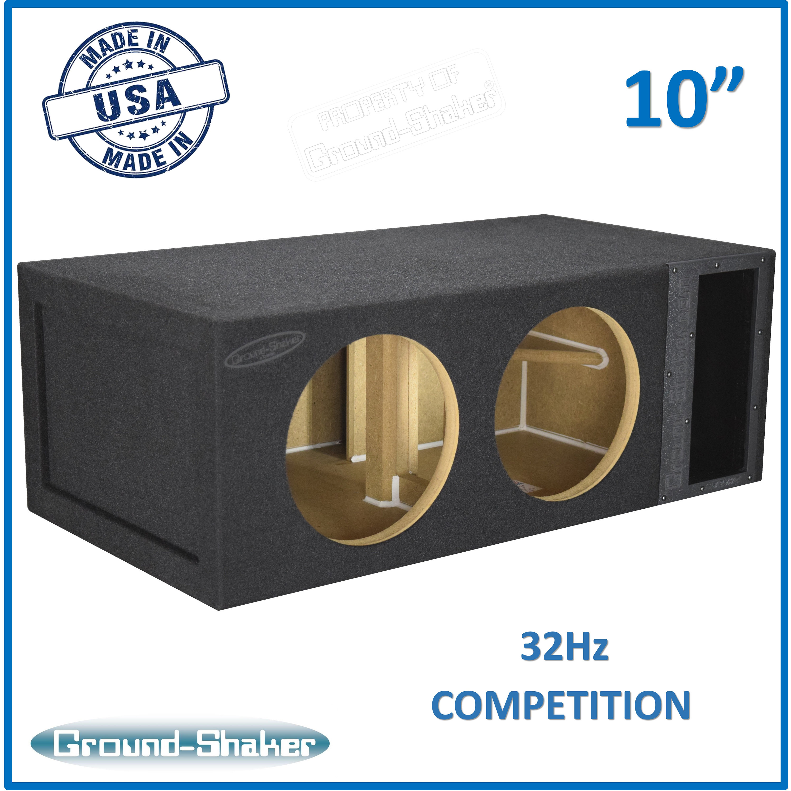 10 Dual Ported / Vented Sub Box Subwoofer Enclosure Speaker Box 32hz - Etsy