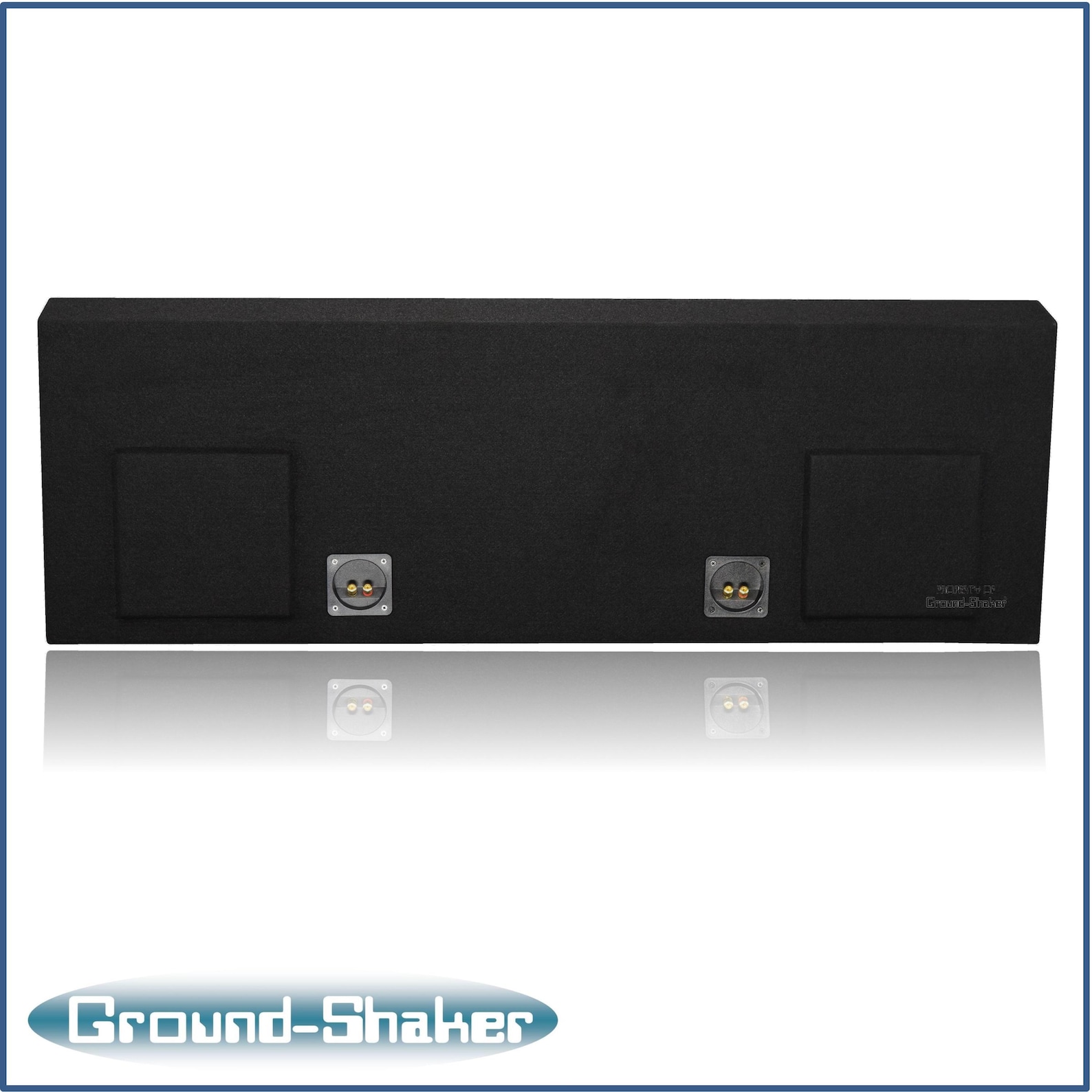 Single Cab/ Regular Cab 12" Dual Truck Ported Sub Box Vented Subwoofer ...