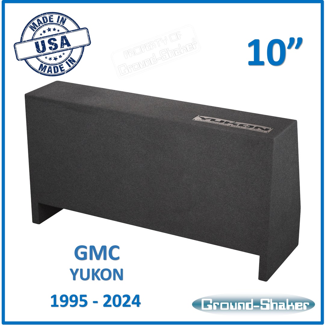 Fits GMC Yukon 1995 - 2024 10" Triple Sealed Sub Box Subwoofer ...