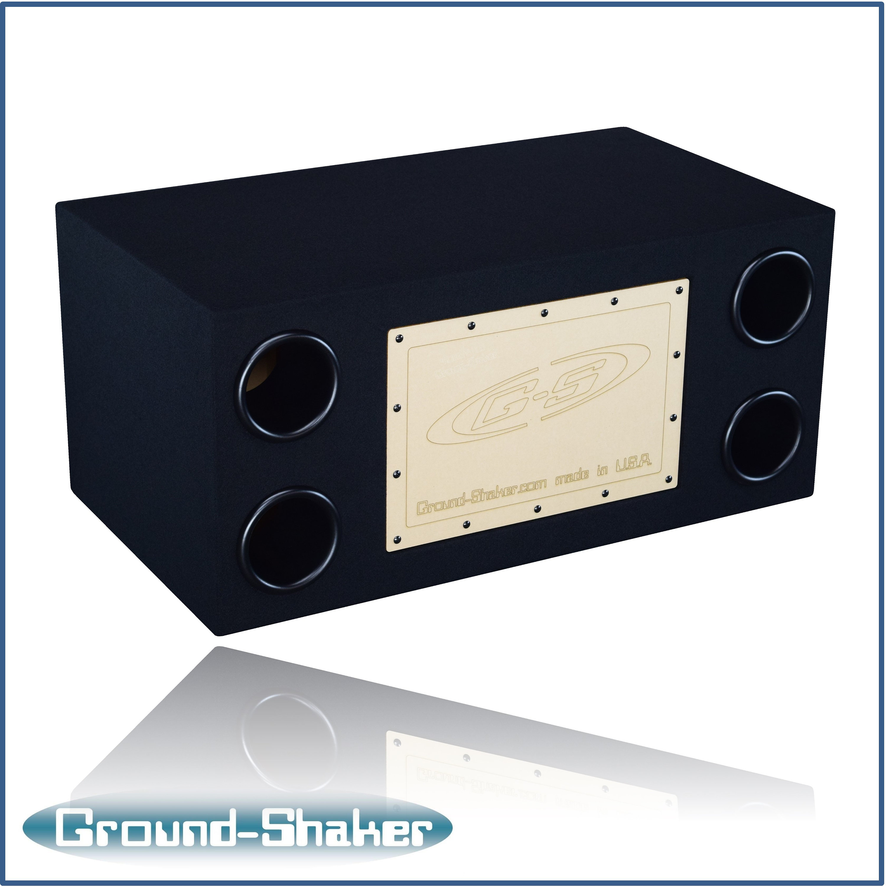 12 Dual Subwoofer Enclosure / Dual 10 Bandpass Ported / Vented Sub Box ...