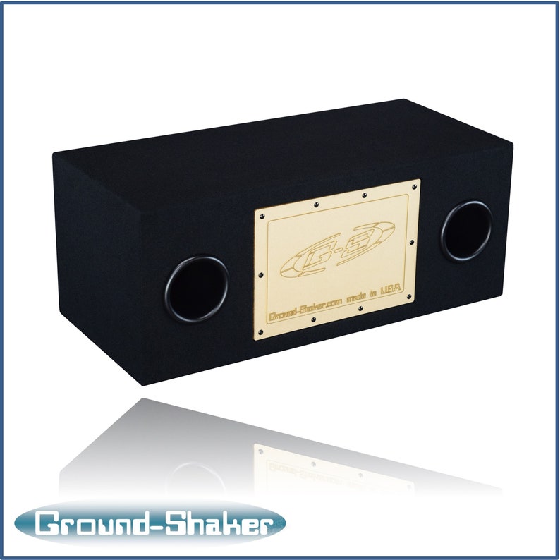 10" Dual Subwoofer Enclosure / Dual 10" Bandpass Ported / Vented Sub ...