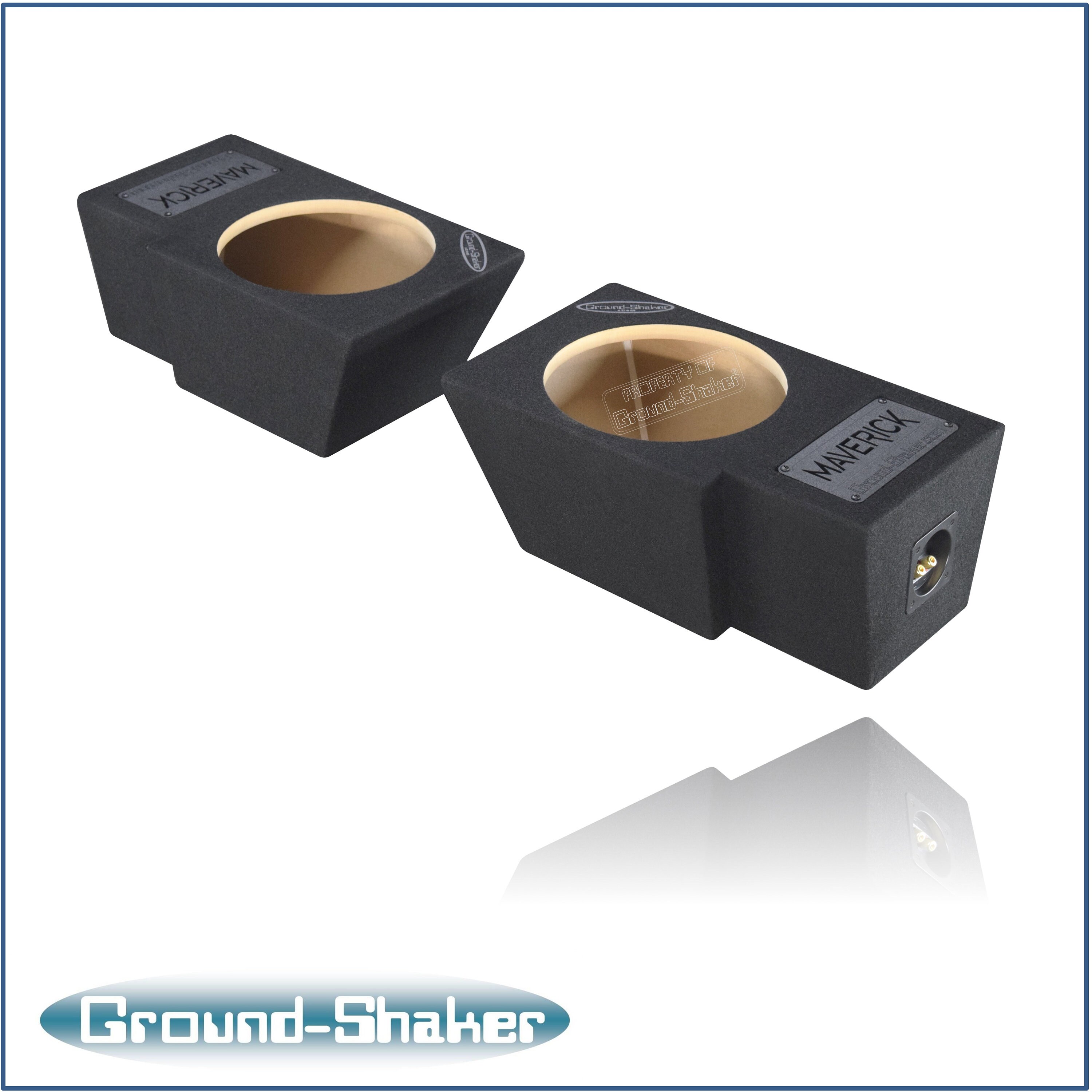 Ford Maverick 2022 - 2024 10" Sub Box Dual Sealed Subwoofer Enclosure ...