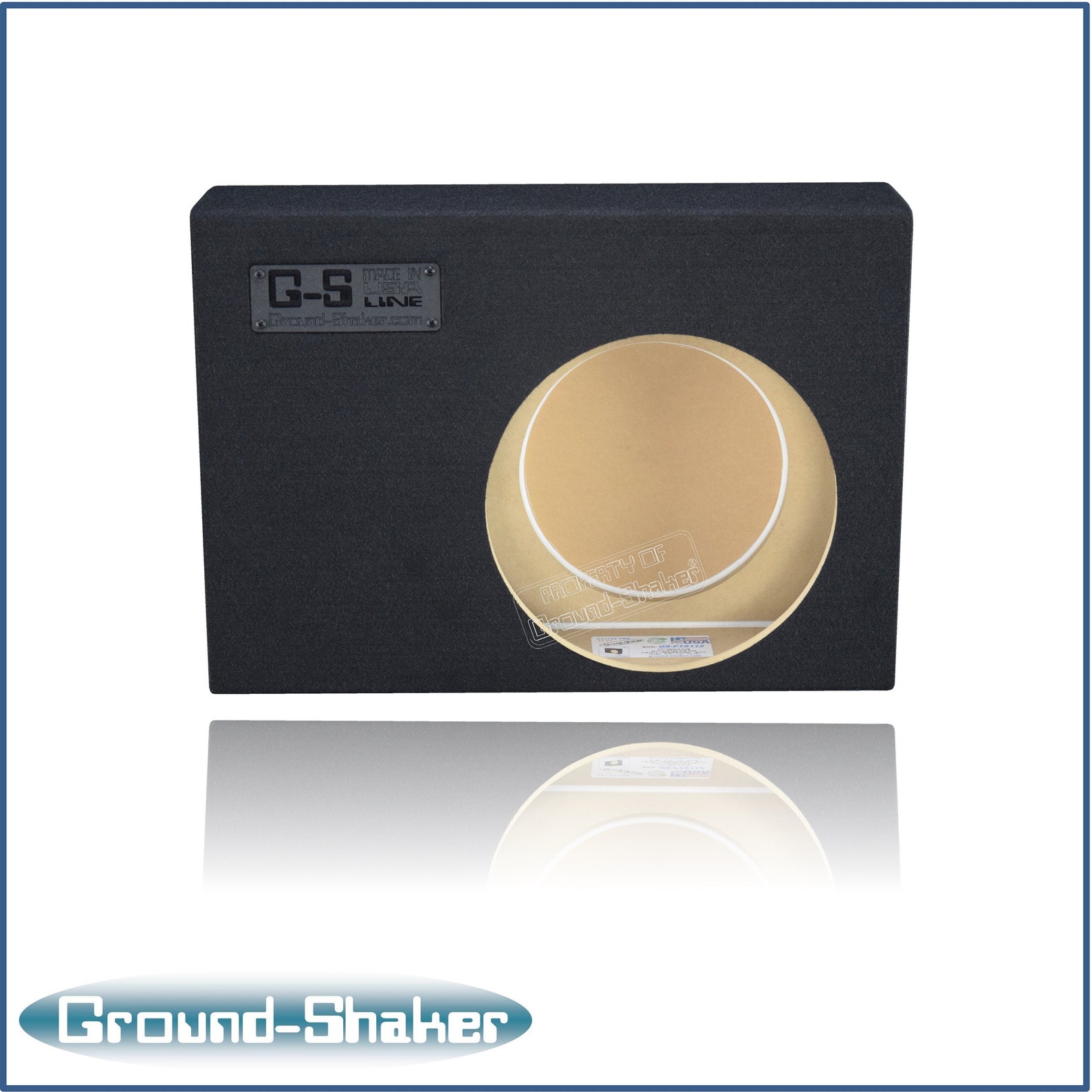 12 Sub Box / 12 Single Ported Slim Subwoofer Enclosure Ground Shaker - Etsy