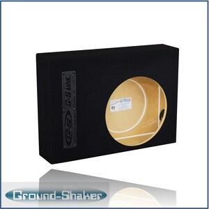 12" Sub Box / 12" Single Ported Slim Subwoofer Enclosure Ground Shaker ...