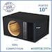 30hz 10" Reinforced Competition Ported Sub Box Single 10" Subwoofer ...