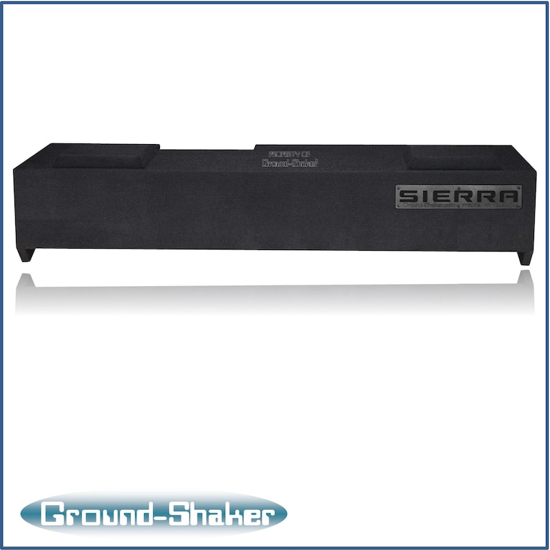 2019-2024 GMC Sierra Crew Cab Truck Sub Box 8" Dual Sealed Solo Baric ...