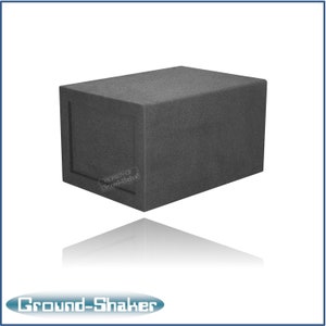10 Sub Box 32hz Single Vented Ported Subwoofer Enclosure Ground Shaker ...