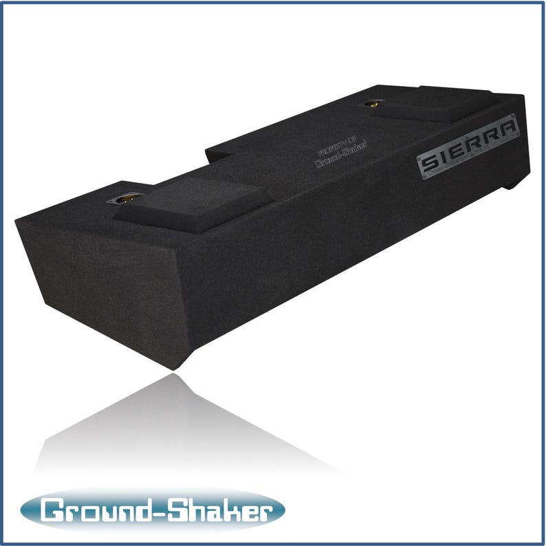 2019-2024 GMC Sierra Crew Cab Truck Sub Box 8" Dual Sealed Solo Baric ...