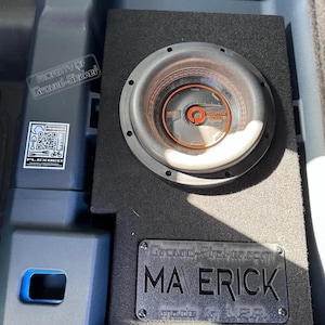 Ford Maverick 2022 - 2026 10" Sub Box Sealed DRIVER SIDE Subwoofer ...