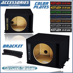 15" Single Ported Sub Box Subwoofer Enclosure Ground Shaker 15" Speaker ...