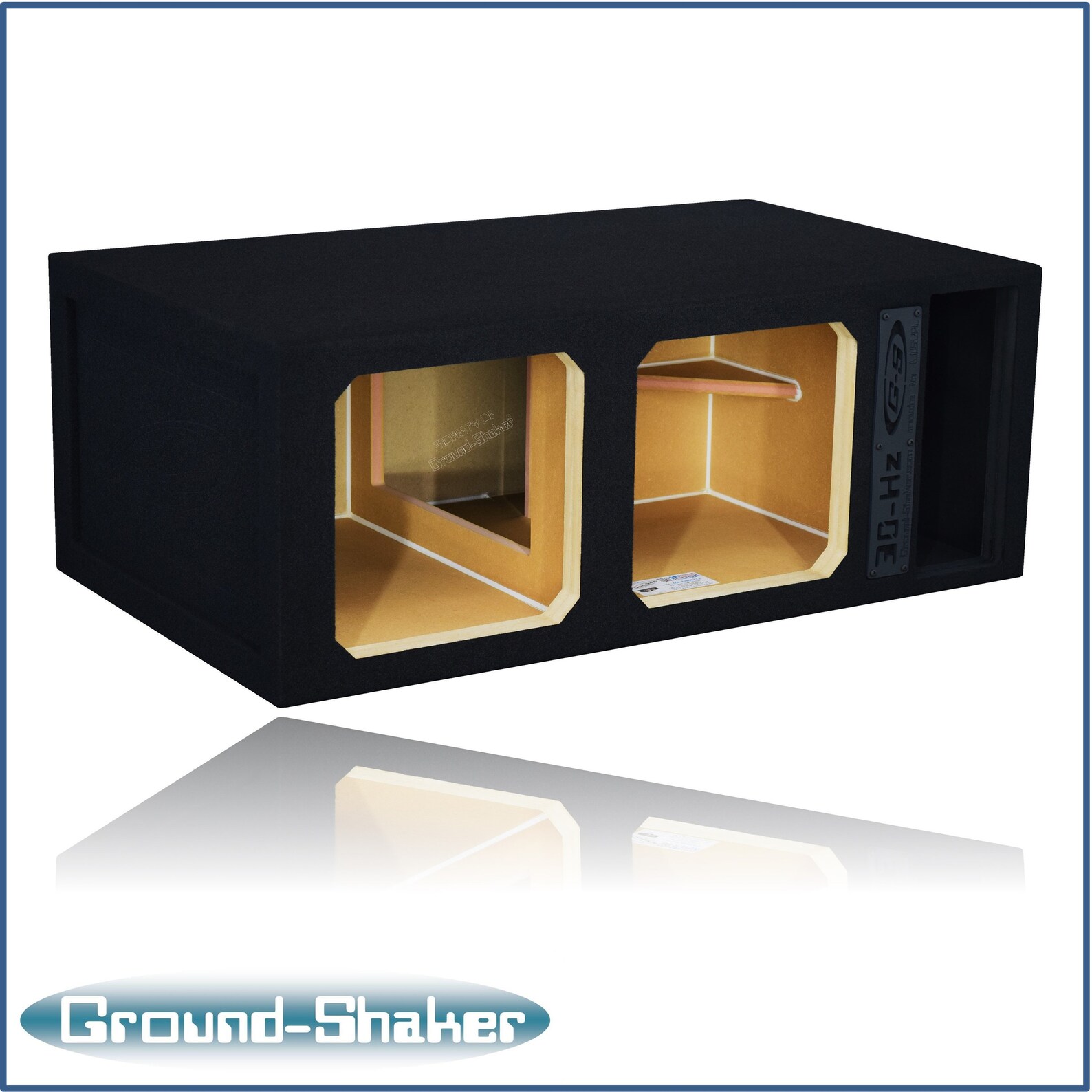 12" Dual Ported Reinforced Subwoofer Box Enclosure for Kicker L7Q Solo ...