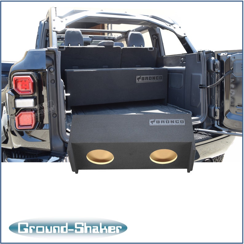 Ford Bronco 2021 2023 10 Sub Box Dual Sealed Subwoofer Enclosure - Etsy