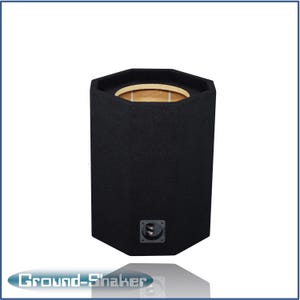 10" Bass Tube YELLOW Sub Box Subwoofer Enclosure Ported / Vented ...