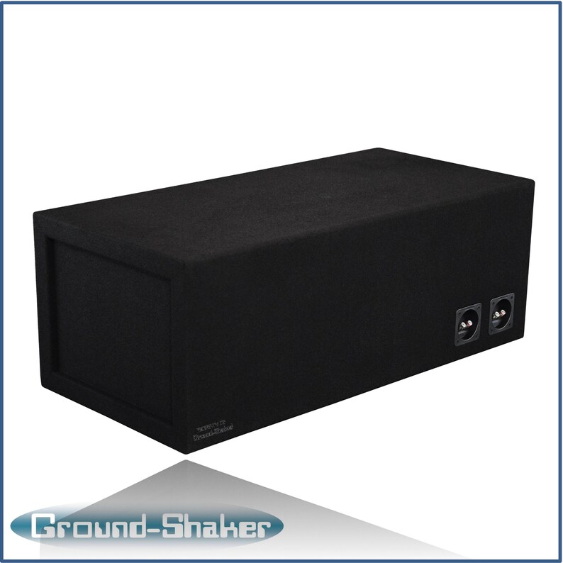 12" Sub Box 32hz Dual Ported Vented Subwoofer Enclosure Ground Shaker ...
