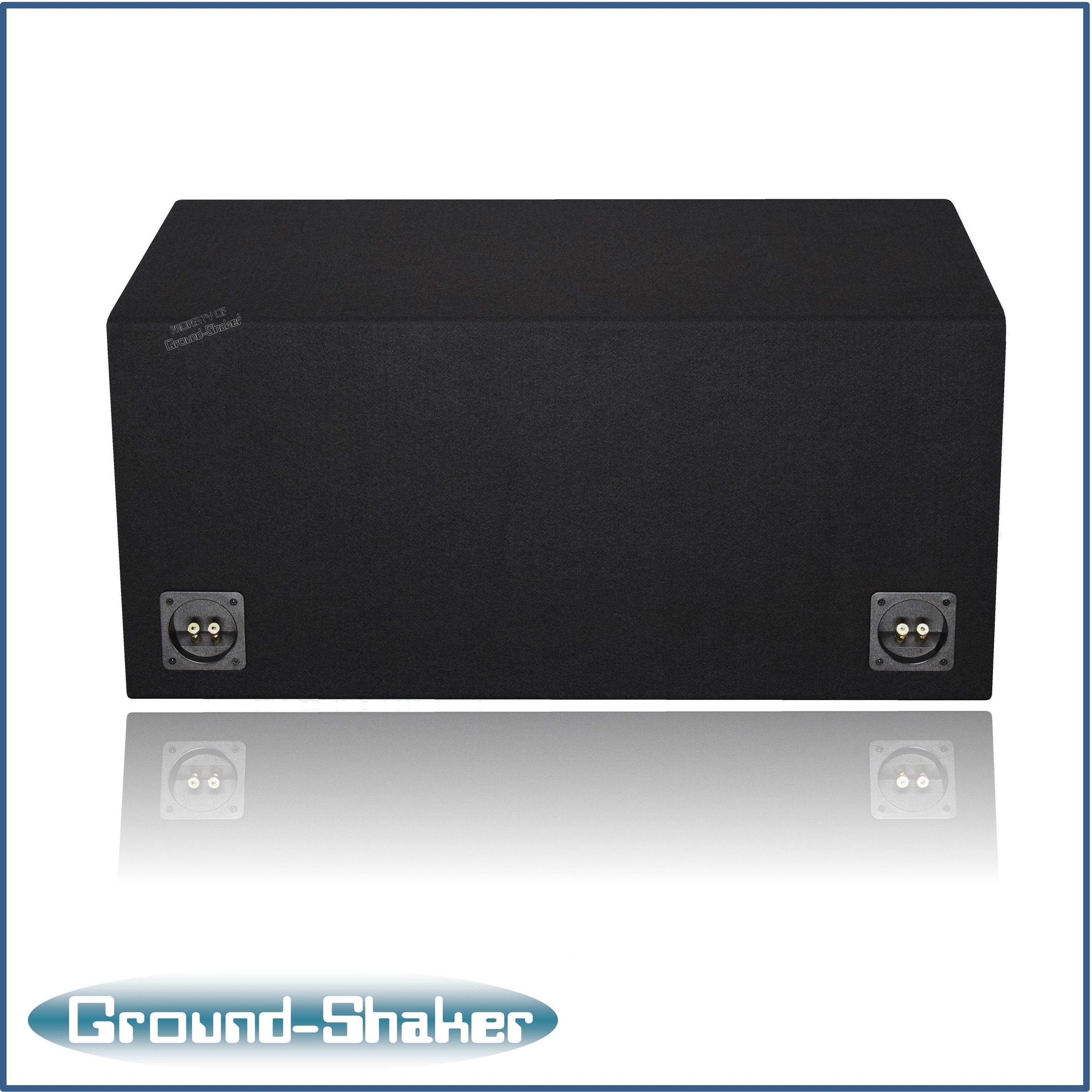 12 Dual Subwoofer Enclosure / Dual 10 Bandpass Ported / Vented Sub Box ...