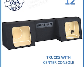 Chevy Silverado Regular / Single Cab 12" Sub Box Subwoofer Enclosure ...