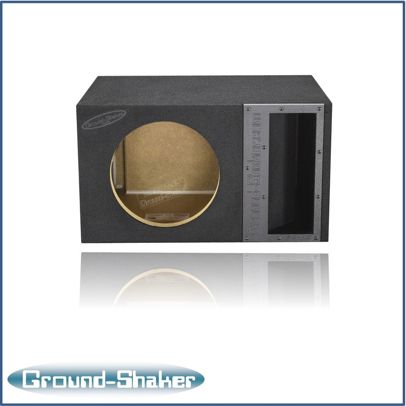 10 Sub Box 32hz Single Vented Ported Subwoofer Enclosure Ground Shaker ...