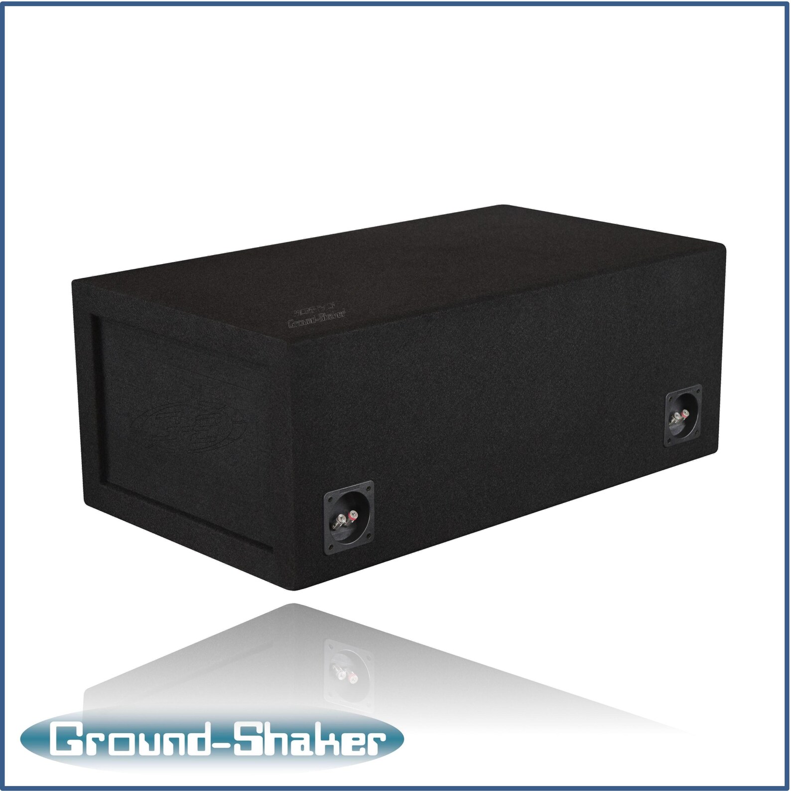 10" Dual Ported / Center Vented Sub Box Sub Enclosure Speaker Box ...