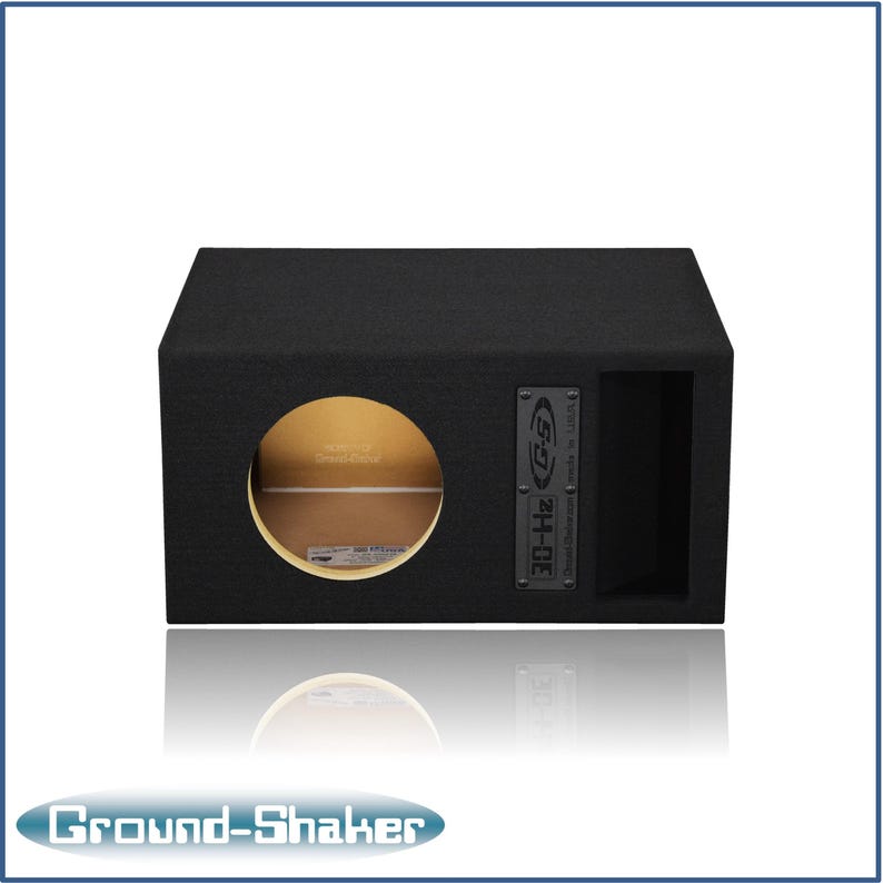 Single 8" Competition Ported Sub Box Single 8" Subwoofer Enclosure ...