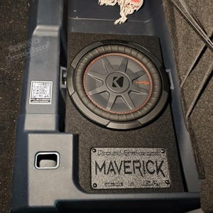 Ford Maverick 2022 - 2024 10" Sub Box Sealed DRIVER SIDE Subwoofer ...