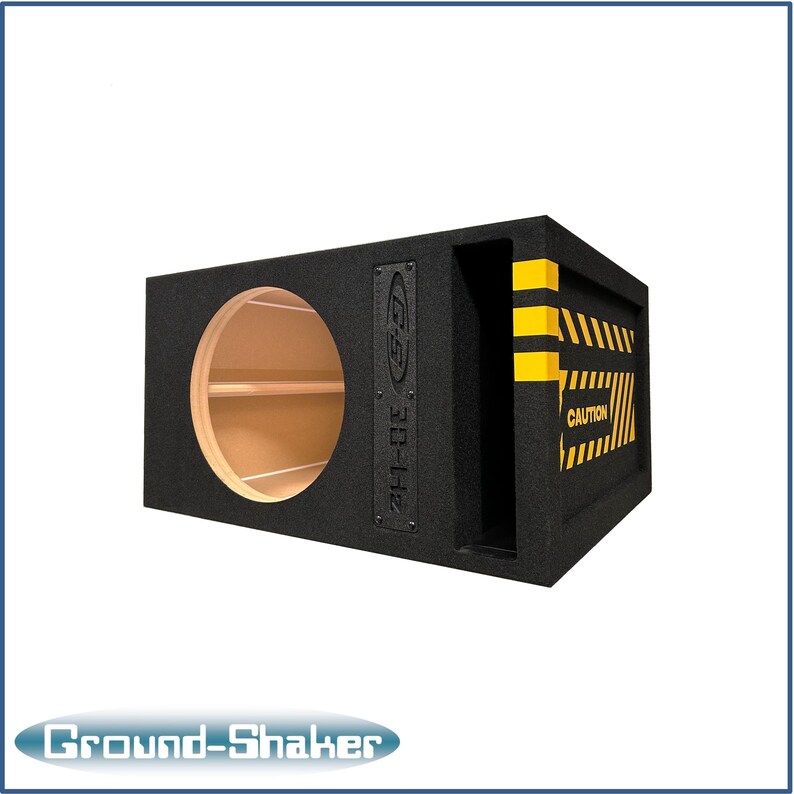Single 12" Competition Ported Sub Box Single 12" Subwoofer Enclosure ...