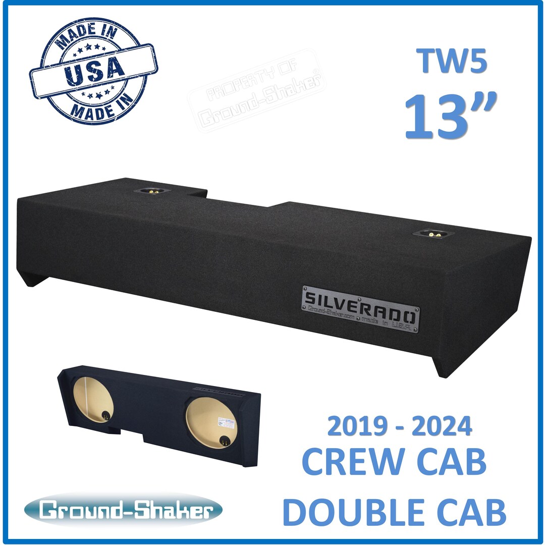 Ground Shaker Chevy Silverado 2019-2024 Crew Cab and Double Cab 13 Dual ...