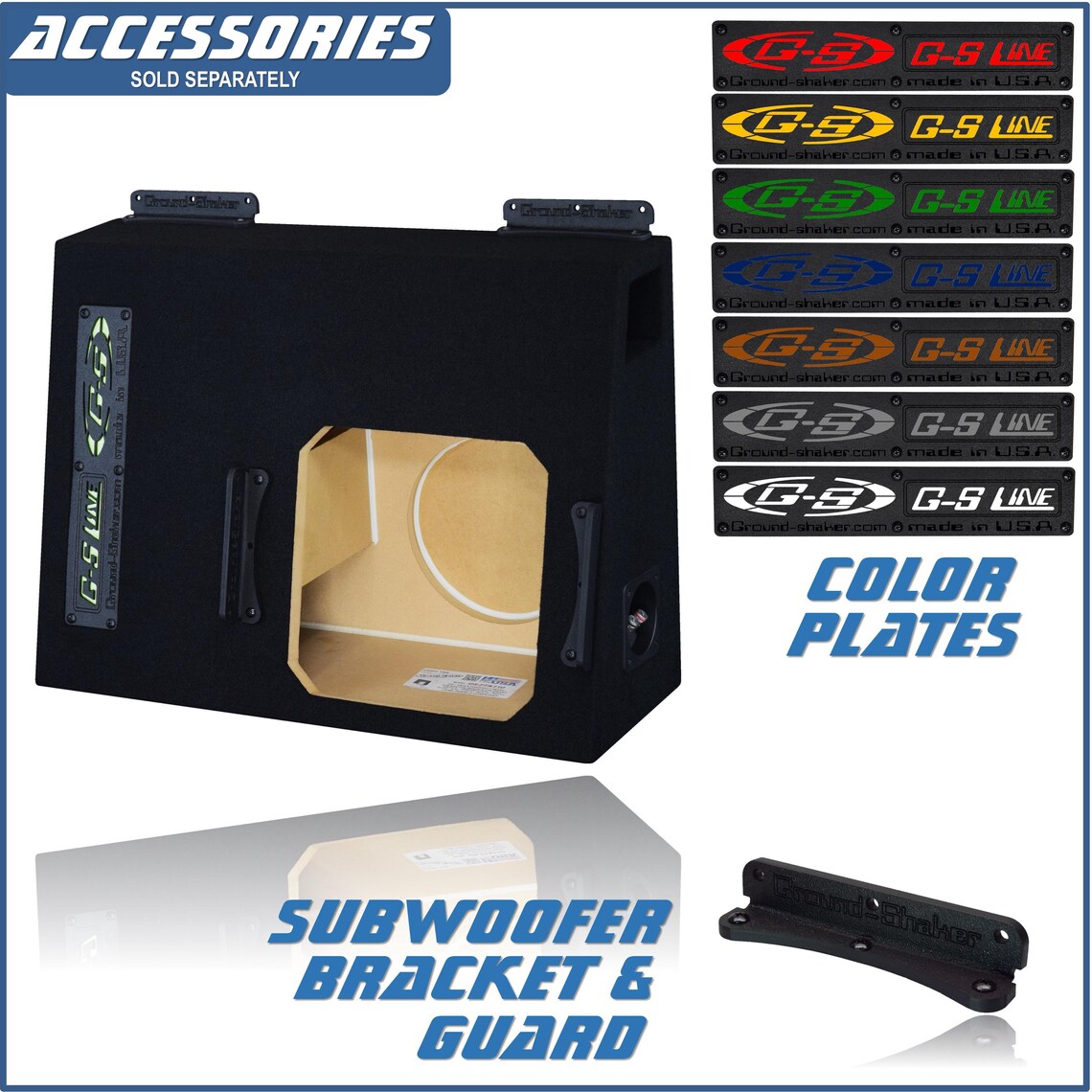 Regular Cab Solo Baric 15" Single Ported Sub Box Vented Subwoofer ...
