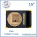 Ground Shaker Single 15" Competition Ported / Vented Sub Box Subwoofer ...