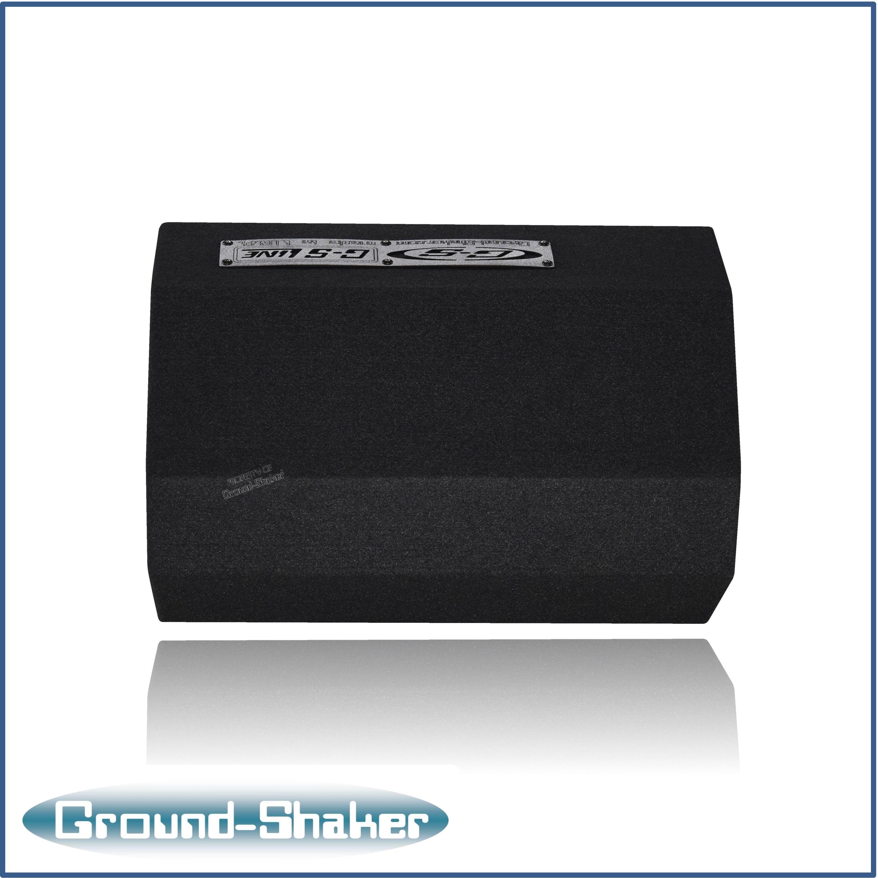 10" Bass Tube YELLOW Sub Box Subwoofer Enclosure Ported / Vented ...