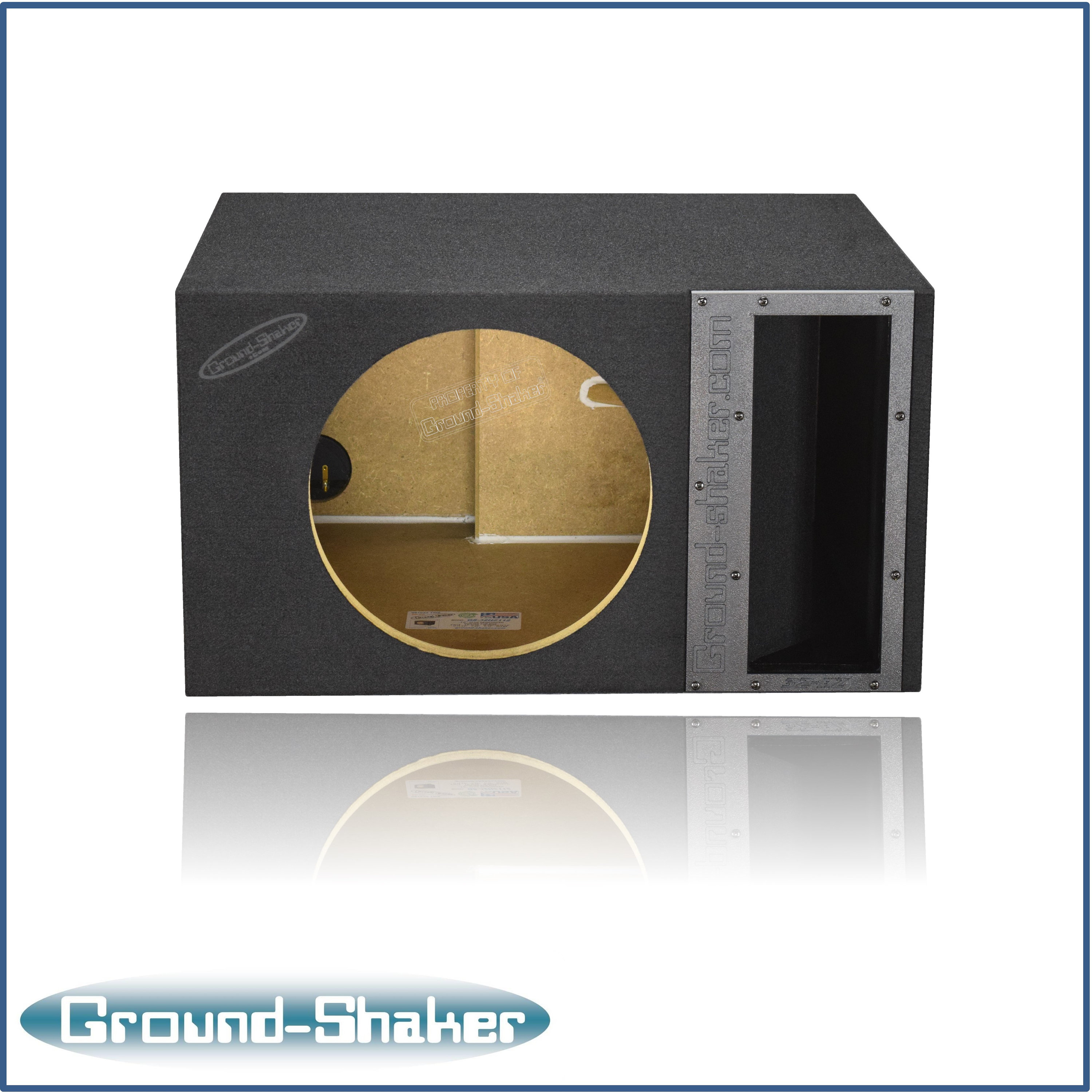 12 Single Ported / Vented Sub Box Subwoofer Enclosure Speaker Box 32hz ...