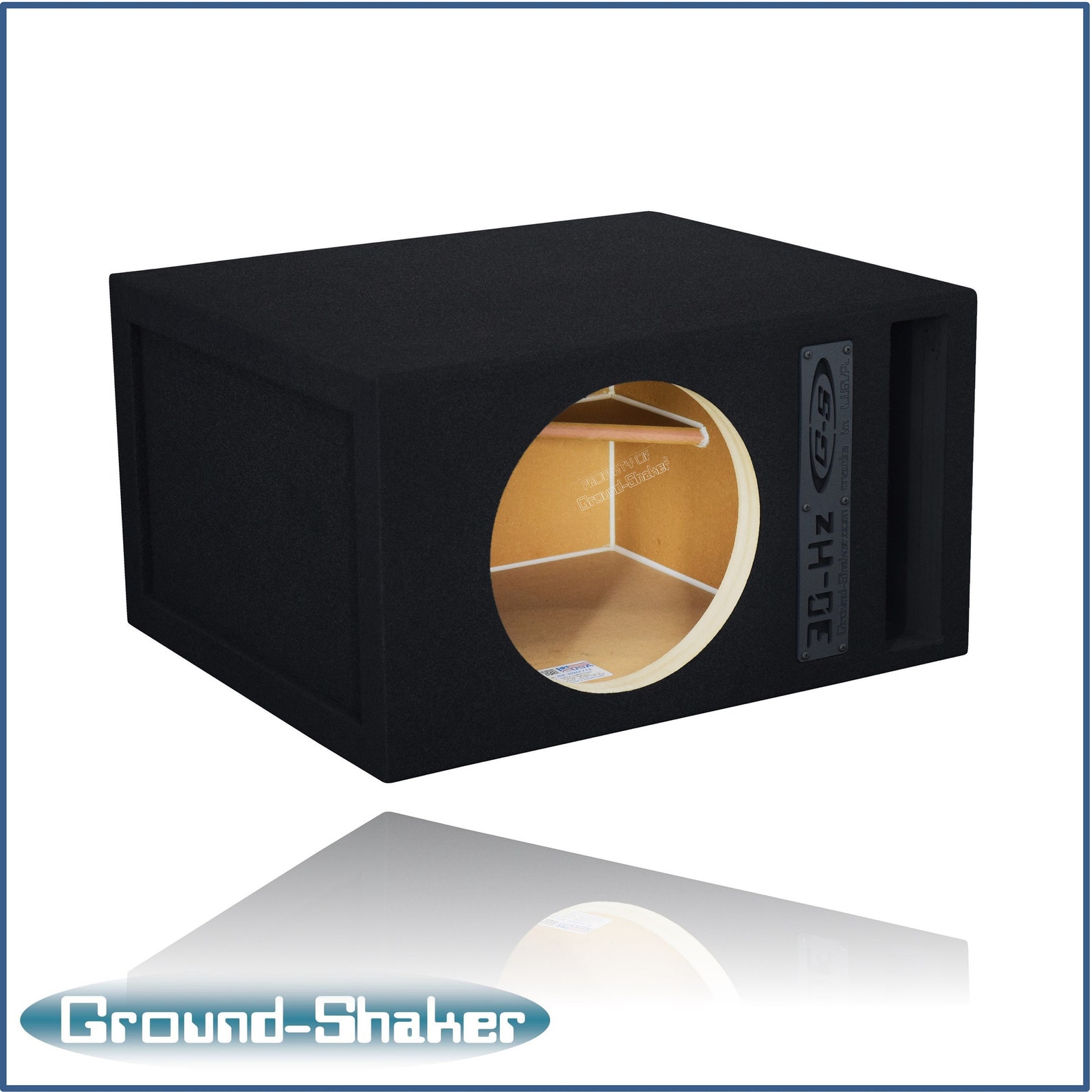 Single 12" Competition Ported Sub Box Single 12" Subwoofer Enclosure ...