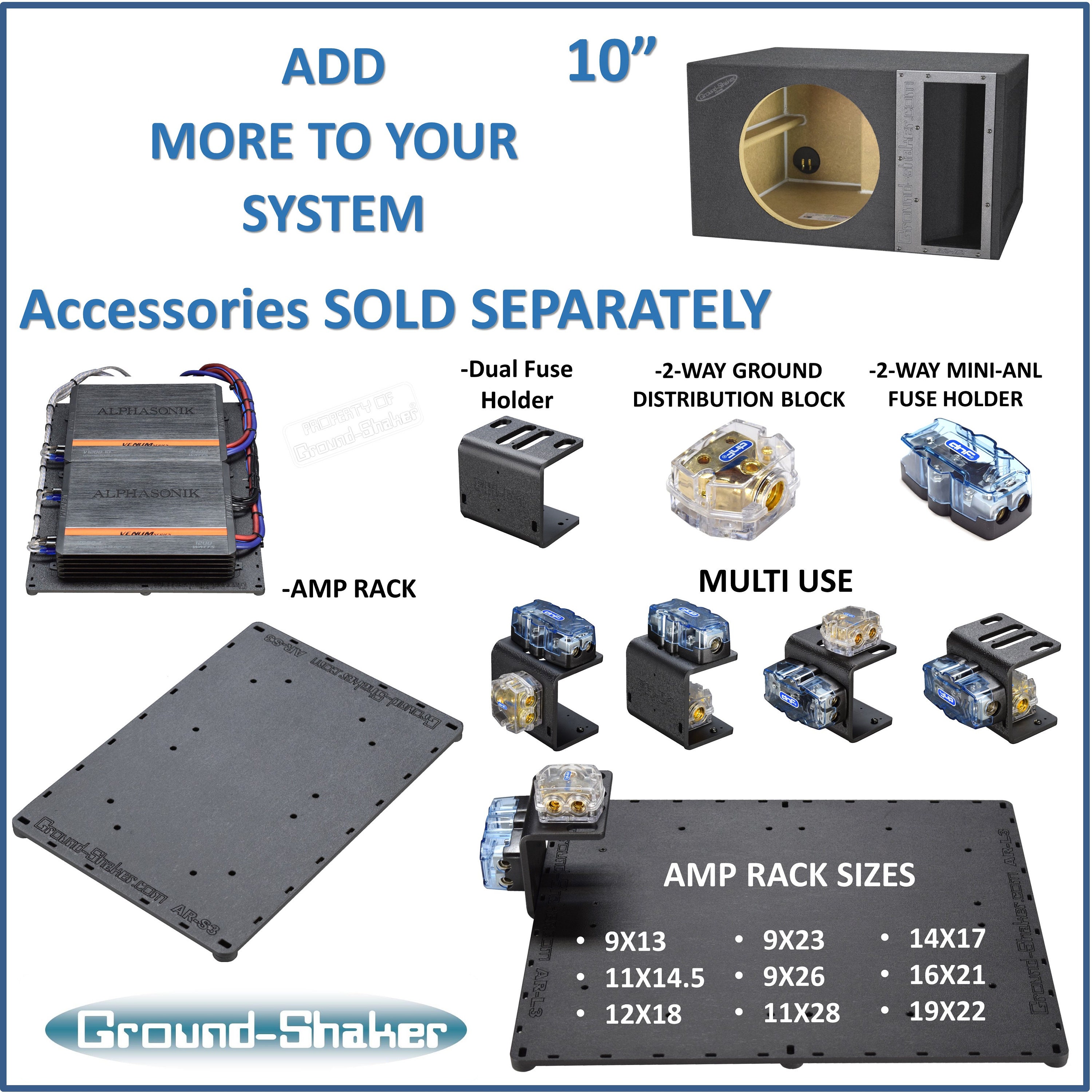 12 Single Ported / Vented Sub Box Subwoofer Enclosure Speaker Box 32hz ...