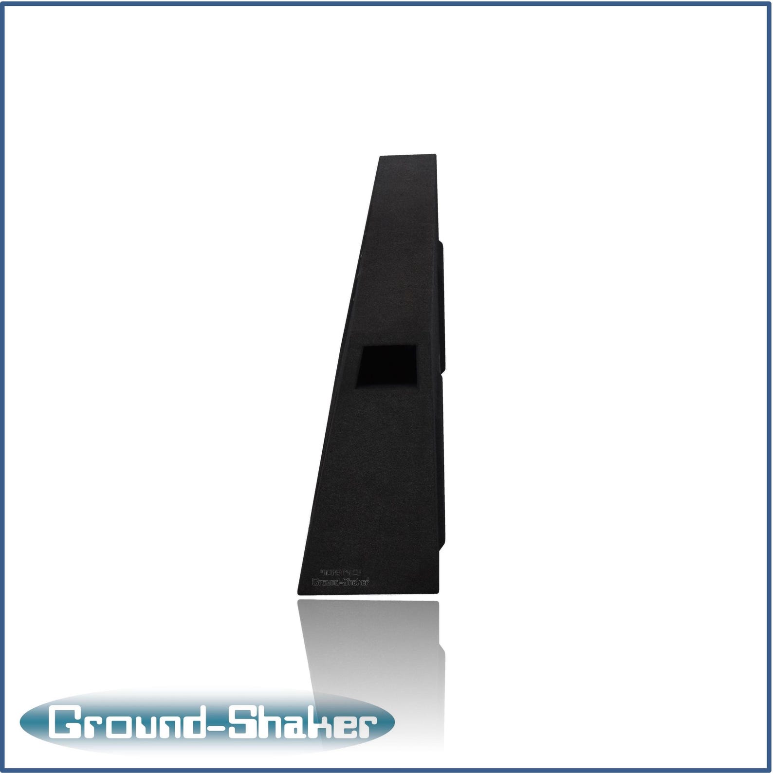 Single Cab/ Regular Cab 12" Dual Truck Ported Sub Box Vented Subwoofer ...