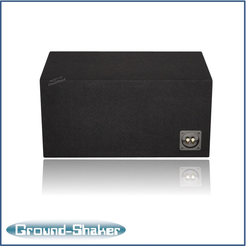 10" Single Bandpass Sub Box Subwoofer Enclosure Single Ported Vented ...