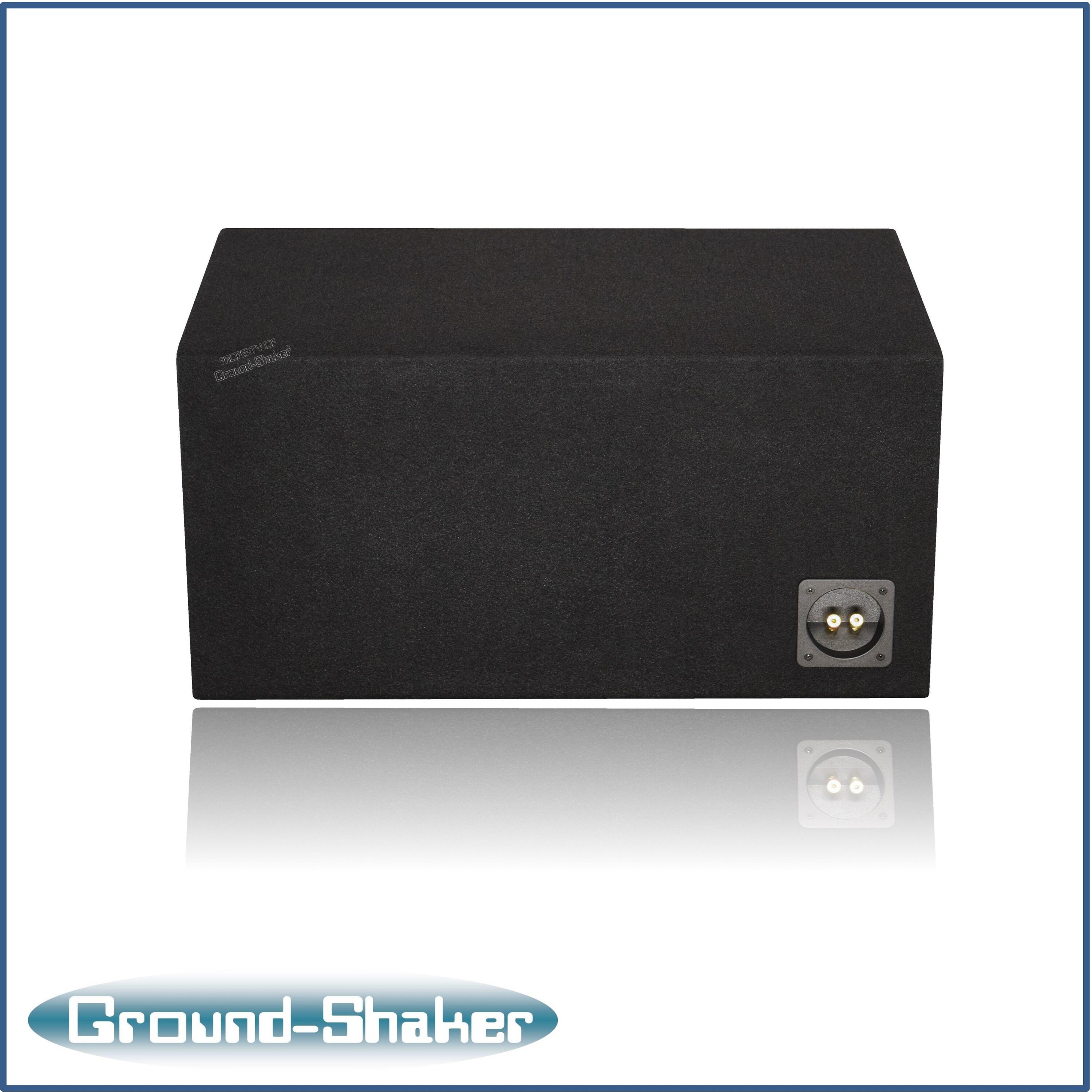 10" Single Bandpass Sub Box Subwoofer Enclosure Single Ported Vented ...