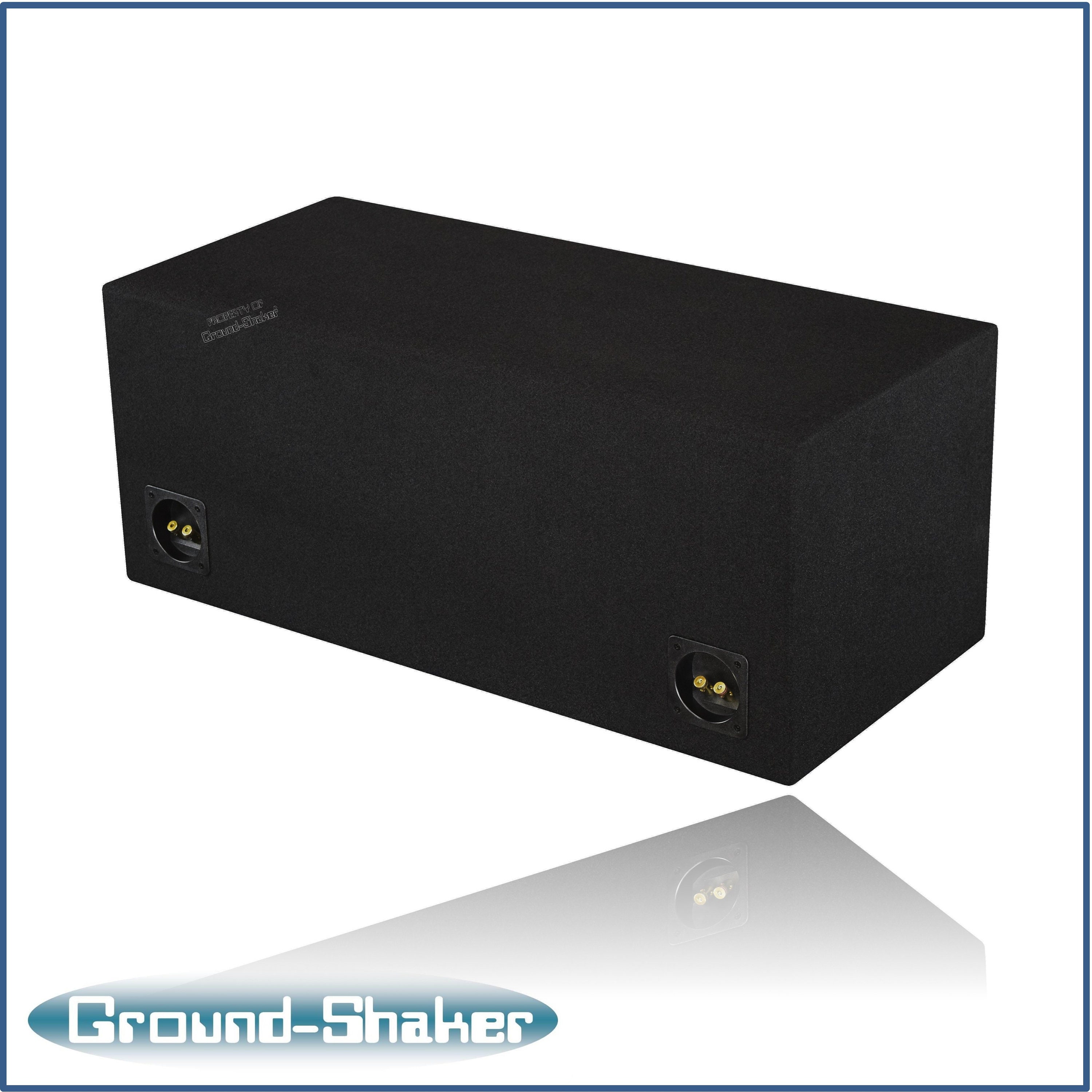 10" Dual Subwoofer Enclosure / Dual 10" Bandpass Ported / Vented Sub ...