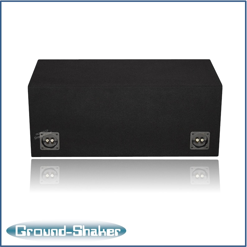10" Dual Subwoofer Enclosure / Dual 10" Bandpass Ported / Vented Sub ...