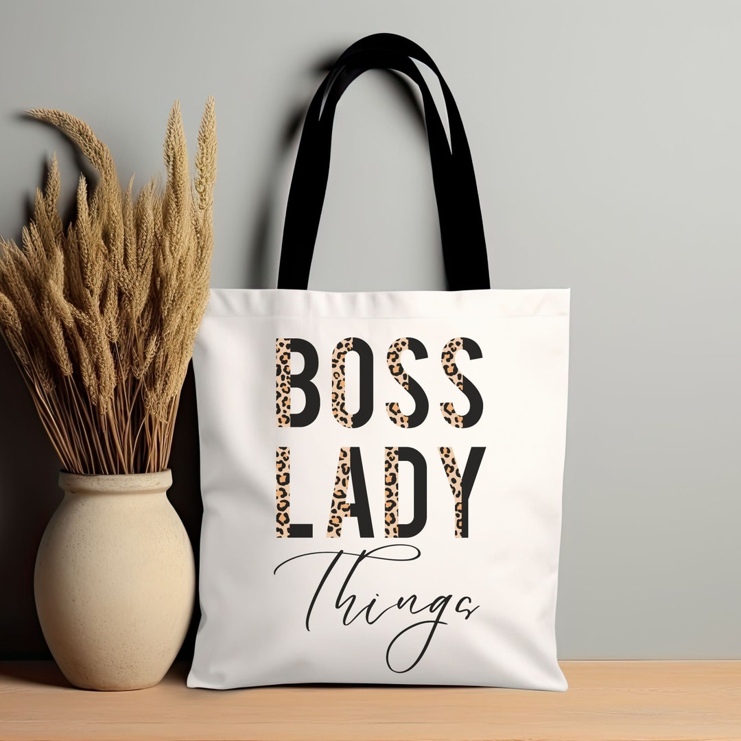 Boss's Day Gift, Boss Lady Tote Bag, Gift for Supervisor Manager ...