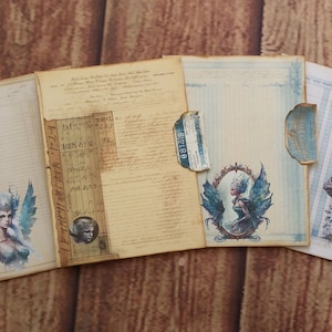 Fairy Junk Journal Digital Download, Junk Journal Pocket Ephemera ...