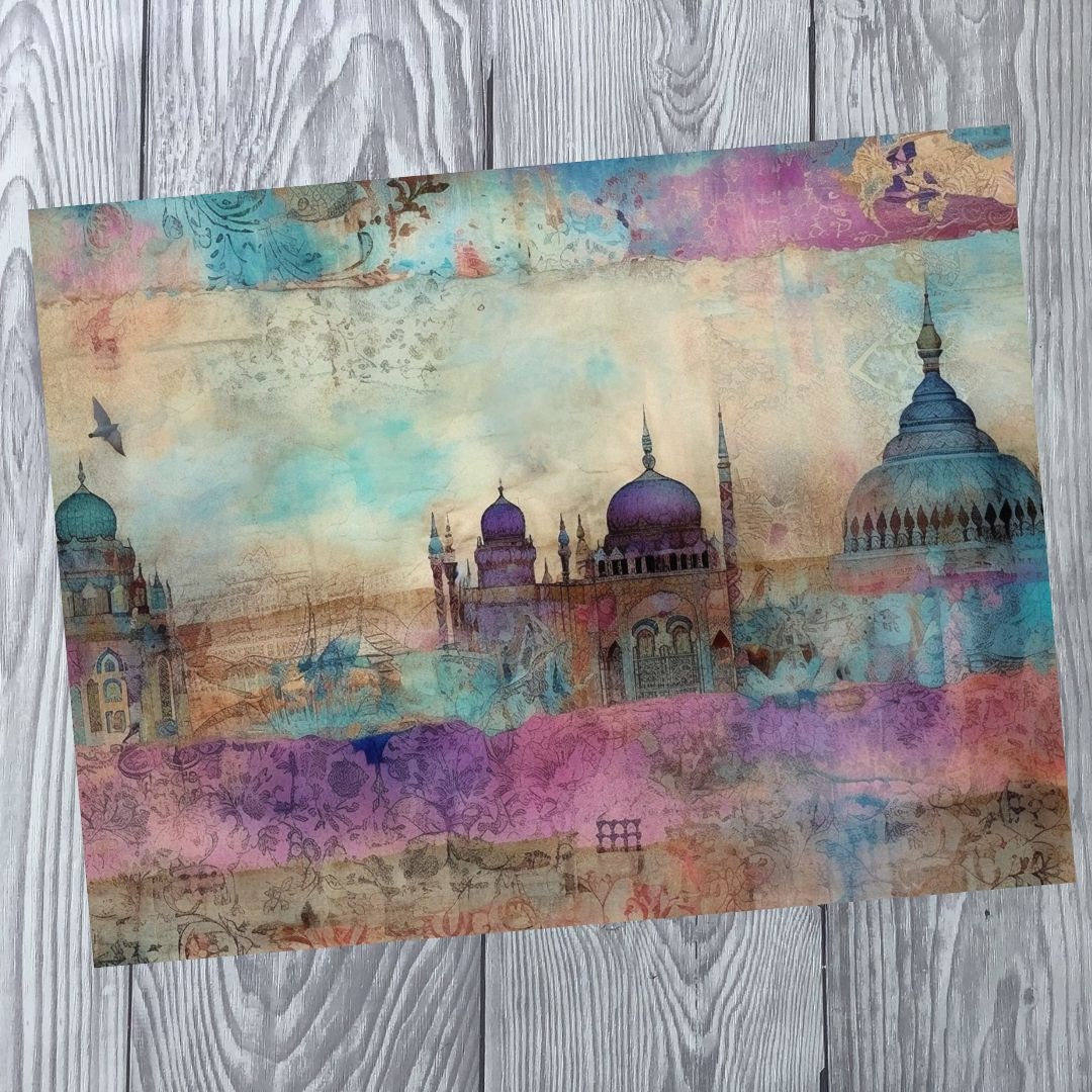 Genie Papers | Junk Journal Printables | Fantasy Scrapbook Pages ...