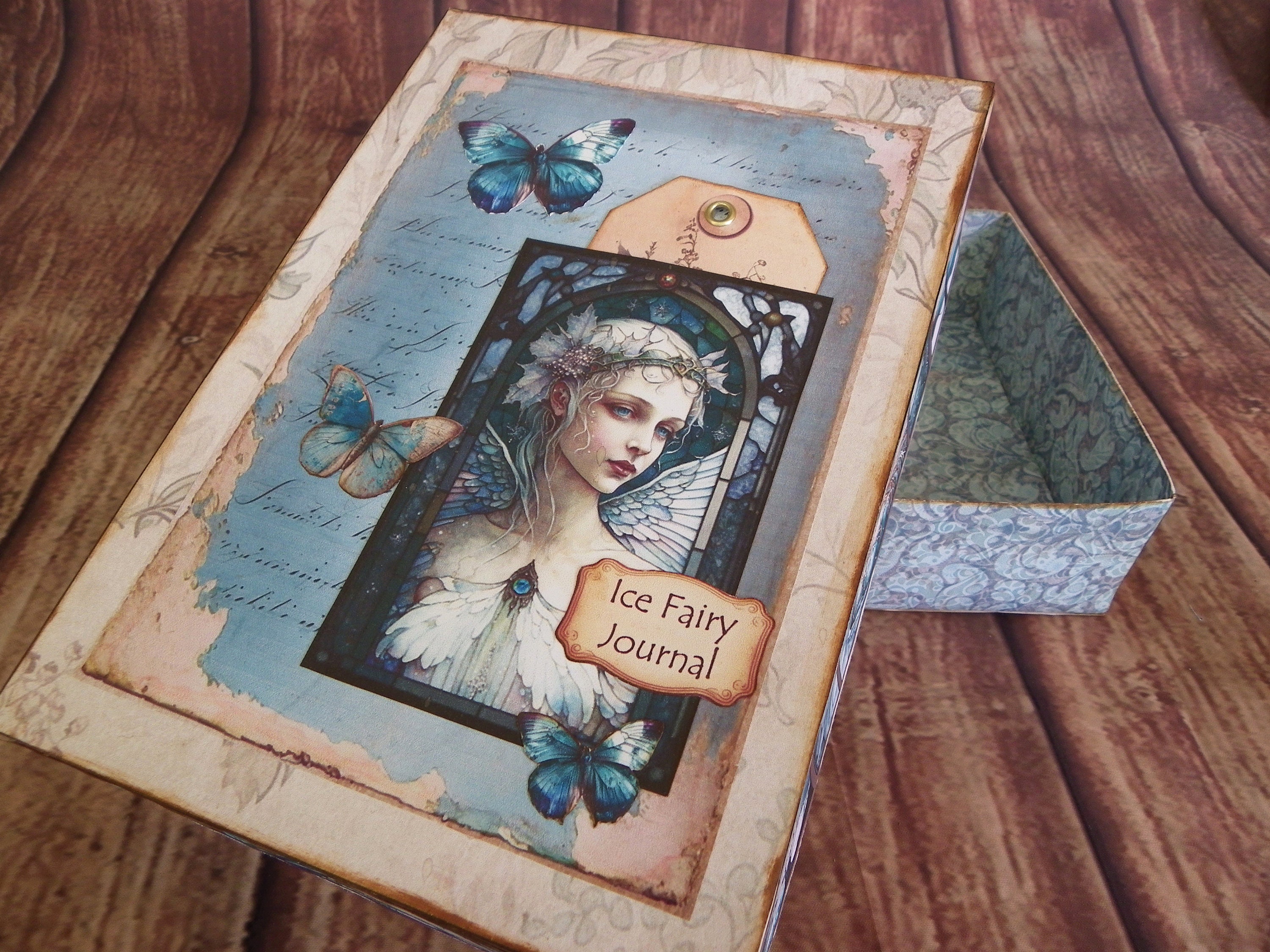 Fairy Box Template, Printable Box Template, Fairy Junk Journal Digitals ...