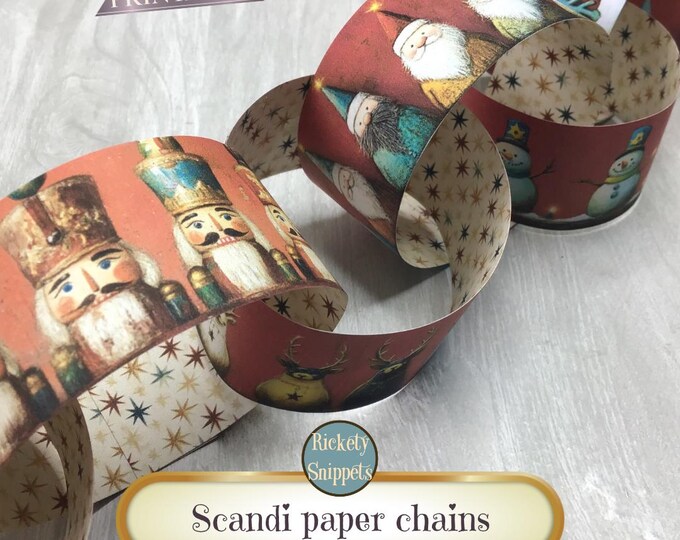 Vintage Music Paper Chain Kit (3 Meters) DIY - Etsy UK